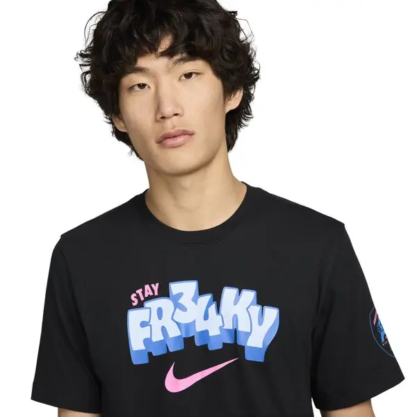 Nike Giannis Basketball T-shirt Asia Sizing - Black