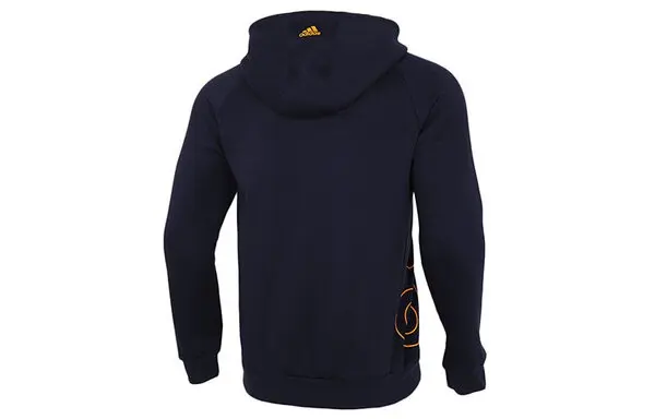 Adidas Big Lo Hd Fl Logo Printing Fleece Lined Pullover