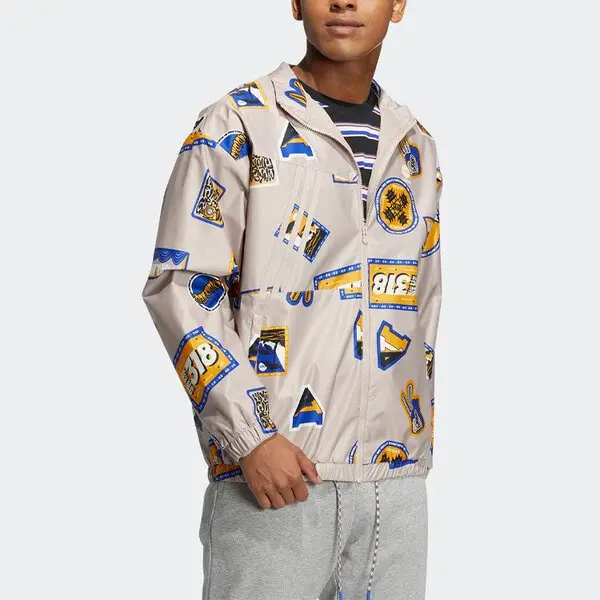 Adidas Printed Zip-up Jacket
