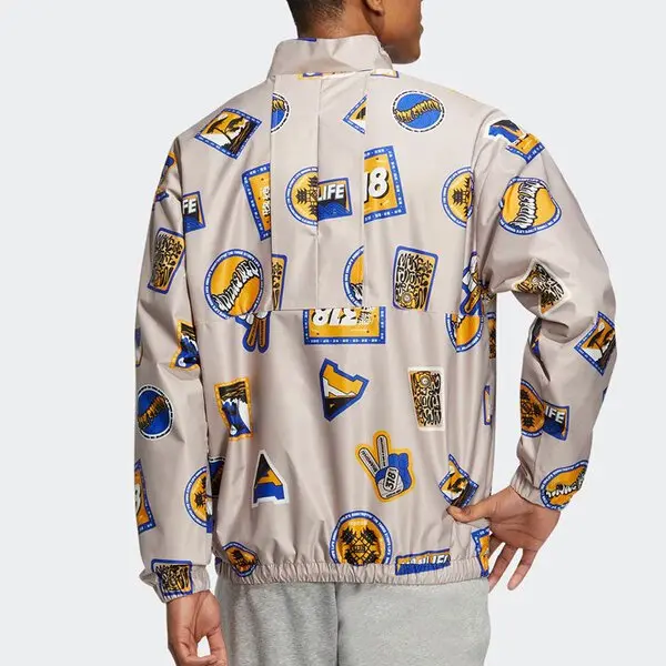 Adidas Printed Zip-up Jacket