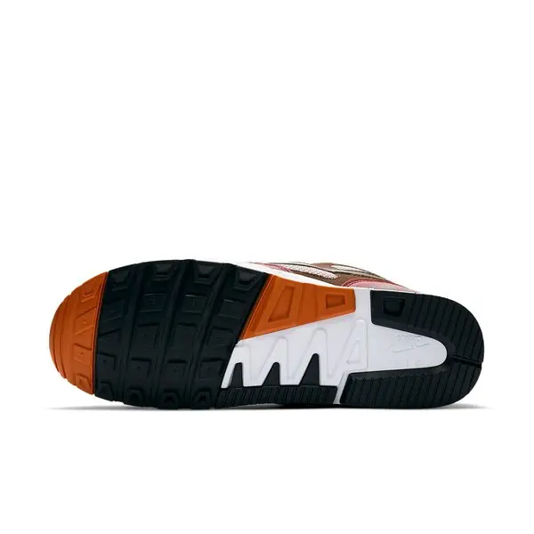 Nike Patta X Air Span 2 Qs "noble Red - Brown