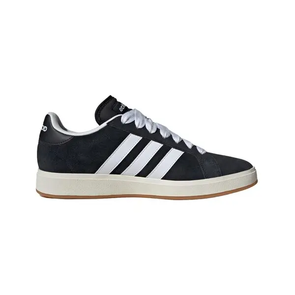 Adidas Grand Court Base Sneakers - Core Black/cloud White/gum