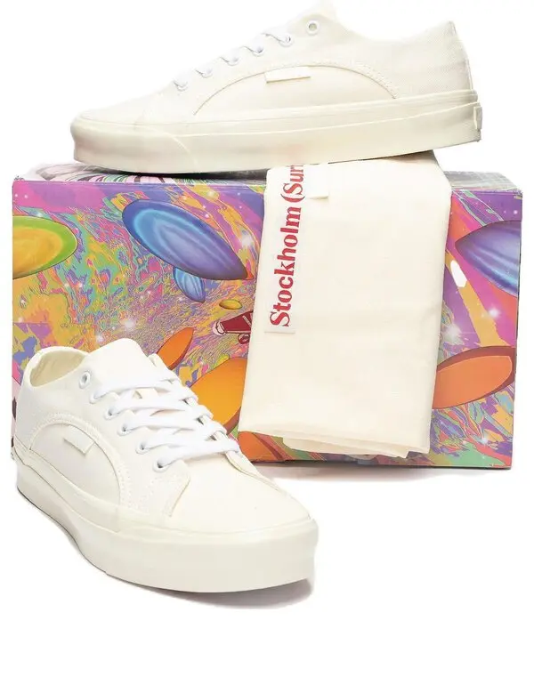 VANS Stockholm Surfboard Club X Og Lampin Decon Siped Lx "natural - White