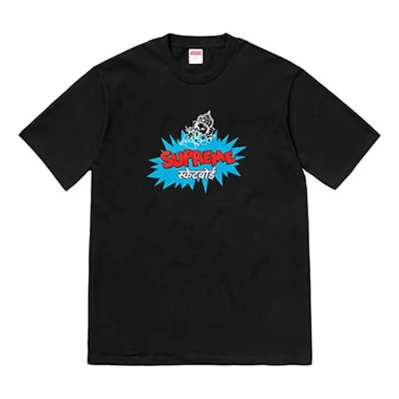 Supreme Ss18 Ganesha Tee Thailand Short Sleeve - Black