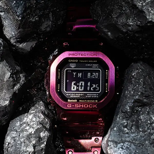 Casio G-shock Full Metal Watch - Red