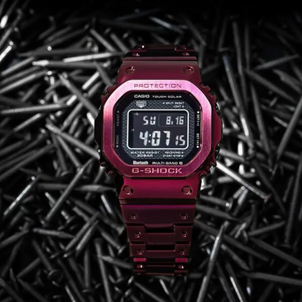 Casio G-shock Full Metal Watch - Red