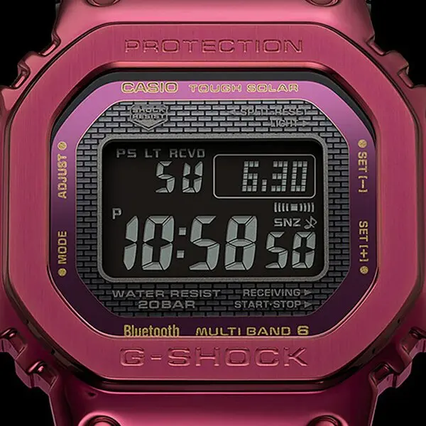 Casio G-shock Full Metal Watch - Red