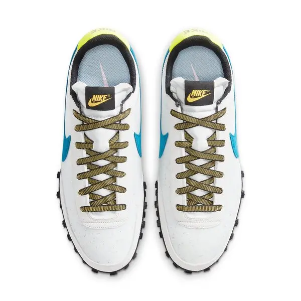 Nike Waffle Racer "worldwide Pack" Sneakers - White/blue/yellow