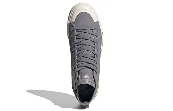 Adidas Human Made X Nizza High Top Sneakers - Grey