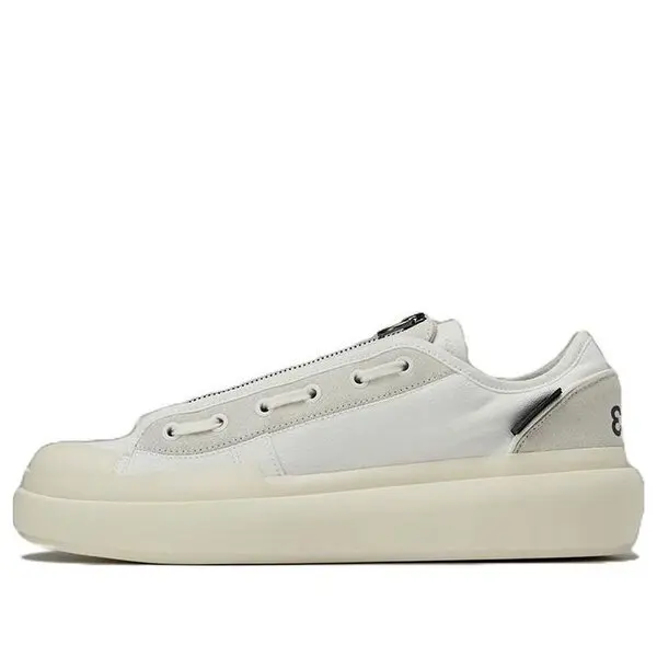Adidas Y-3 Ajatu Court Low Sneakers - White/grey