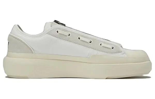 Adidas Y-3 Ajatu Court Low Sneakers - White/grey