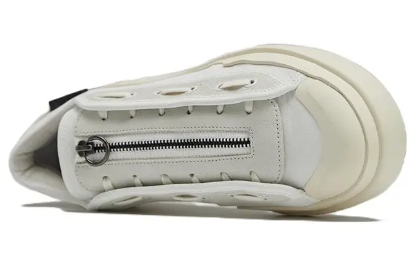 Adidas Y-3 Ajatu Court Low Sneakers - White/grey