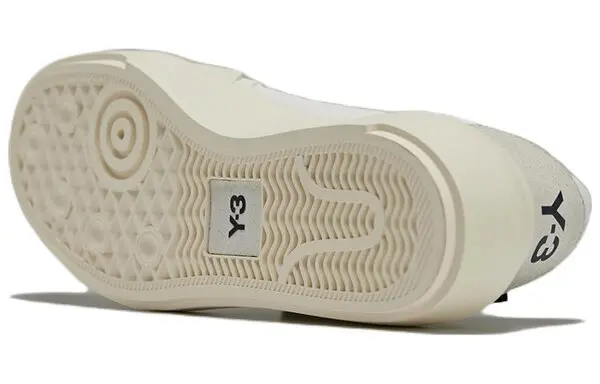 Adidas Y-3 Ajatu Court Low Sneakers - White/grey