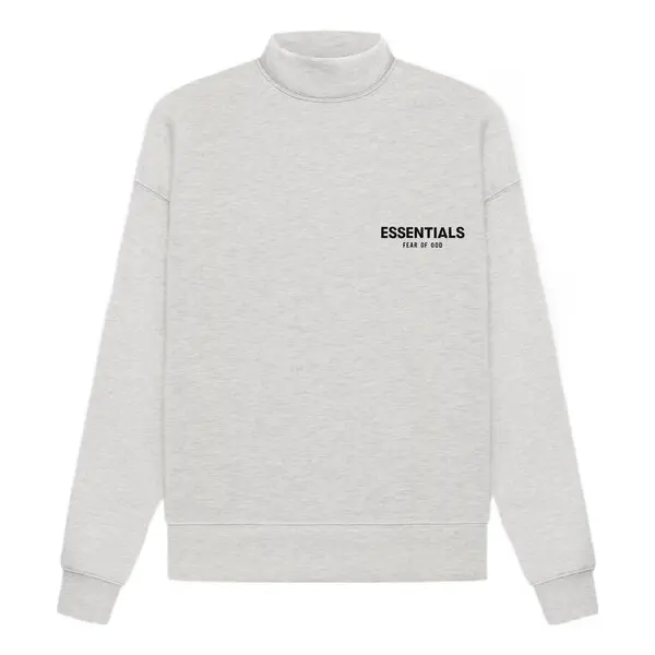 Fear Of God Ss22 Mockneck Sweatshirt - Light Oatmeal