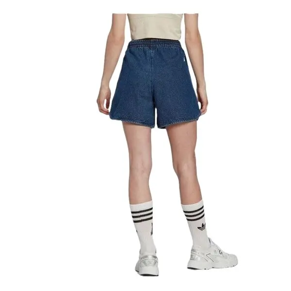 Adidas Denim Shorts - Teal