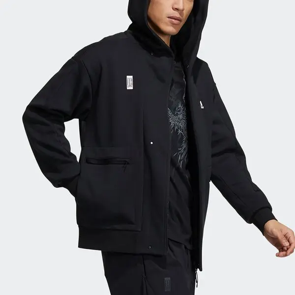 Adidas Logo Sports Hooded Jacket