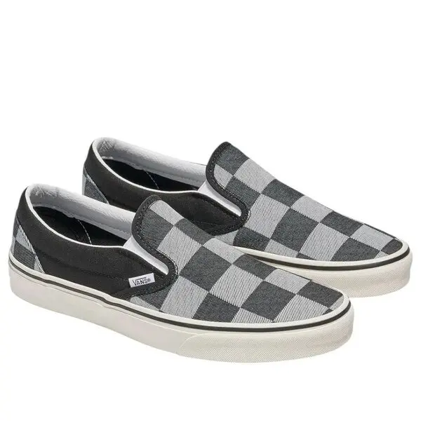 VANS Classic Slip-on Sneakers - Black/grey