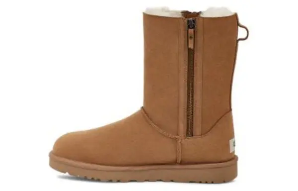 UGG Classic Short Zip Boots - Brown
