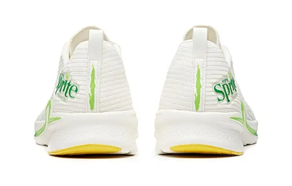 ANTA X Sprite Hydrogen Run 2 Sneakers - White/green/yellow