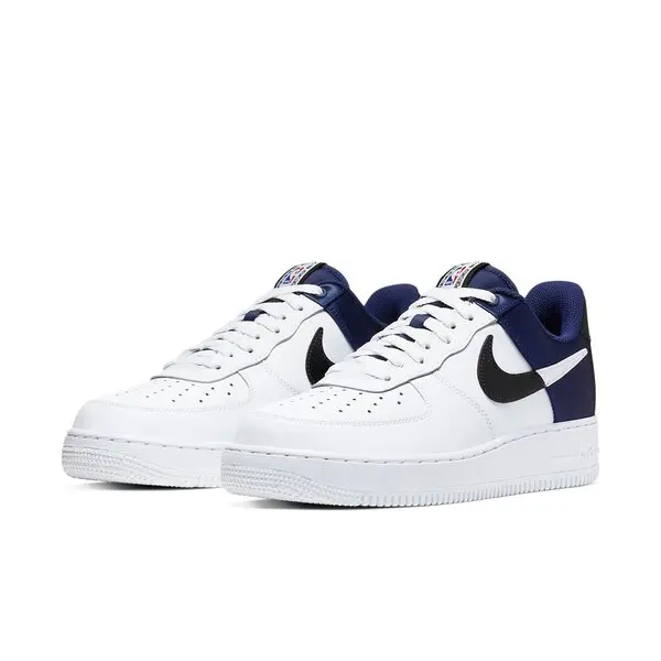 Nike X Nba Air Force 1 Low "midnight Navy - White