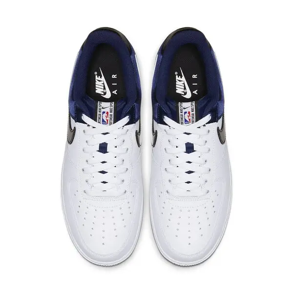 Nike X Nba Air Force 1 Low "midnight Navy - White