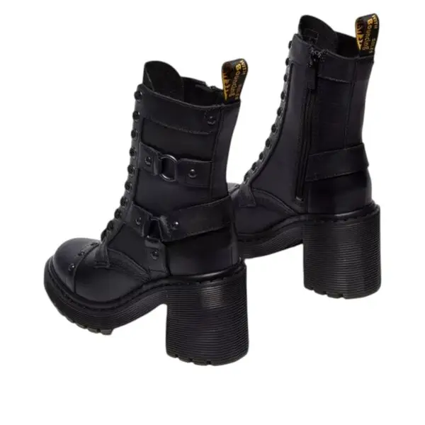 Dr. Martens Chesney Harness Heeled Boots