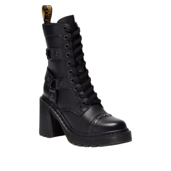 Dr. Martens Chesney Harness Heeled Boots