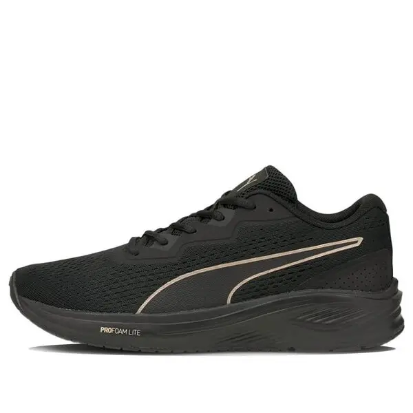 PUMA Aviator Low Top Sneakers - Black/gold