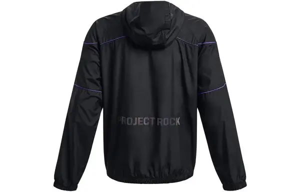 Under Armour Project Rock Anorak Jacket Black