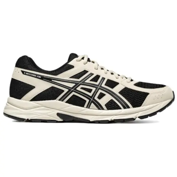 Asics Gel-contend 4 Athletic Sneakers - Cream White/black