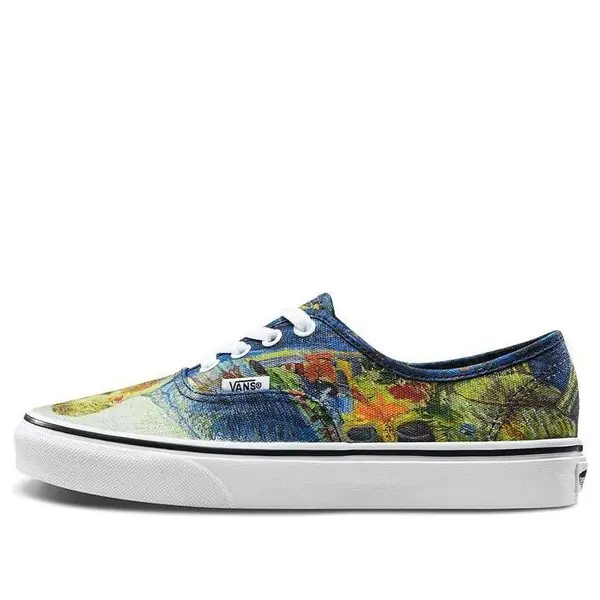 VANS Vincent Van Gogh X Authentic "self-portraitprintedlow Topsneakers - Blue/white