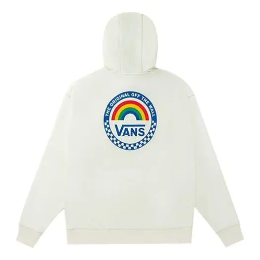 VANS Oversized Hoodie With Rainbow Graphic