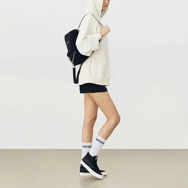 VANS Oversized Hoodie With Rainbow Graphic