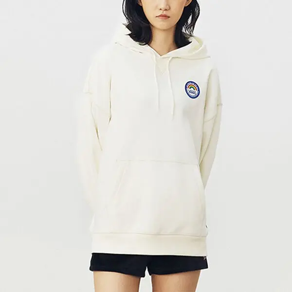 VANS Oversized Hoodie With Rainbow Graphic