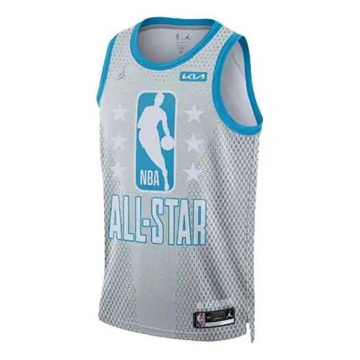 JORDAN X Nba 75th All-star Kevin Durant Swingman Jersey - Grey/blue