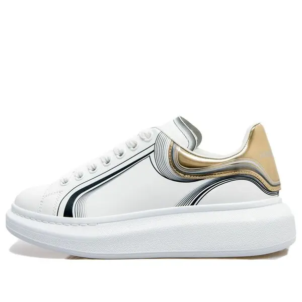 Alexander McQueen Oversized Sneaker - White/vanilla/black