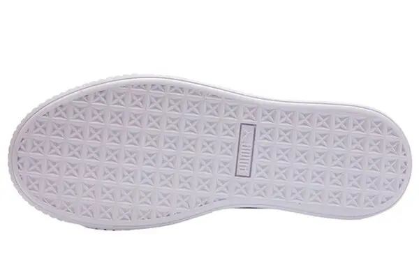 PUMA Suede Platform Sneakers With Polka Dot Detail