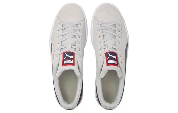 PUMA Suede Triplex Low Top Sneakers - Cream