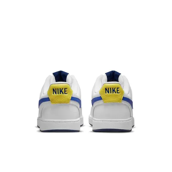 Nike Court Vision Low Sneakers - White/blue/yellow