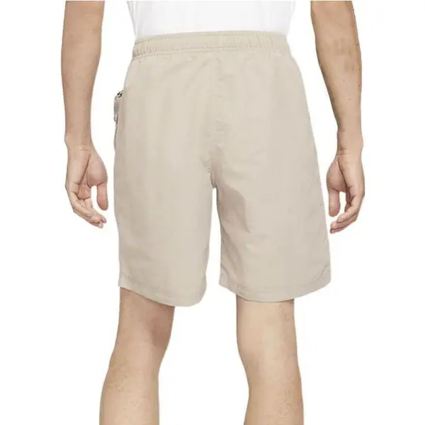 Nike Logo Micro Mark Breathable Solid Color Shorts