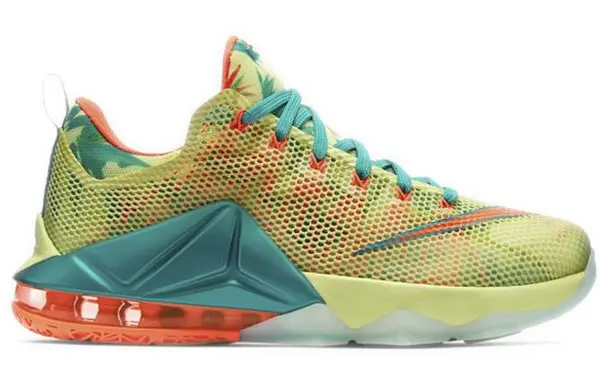 Nike Lebron Low Prm Ep "lebronold Palmer" Athletic Sneakers - White/yellow