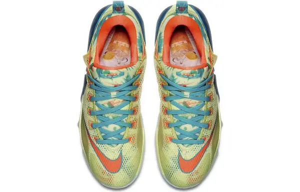 Nike Lebron Low Prm Ep "lebronold Palmer" Athletic Sneakers - White/yellow
