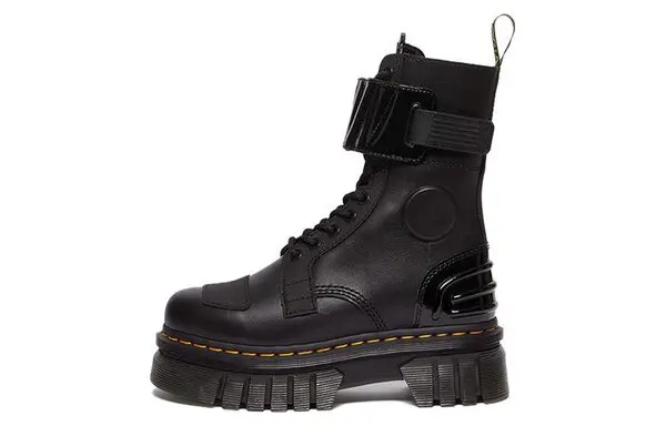 Dr. Martens Audrick 10-eye Alternative Leather Lace Up Boots