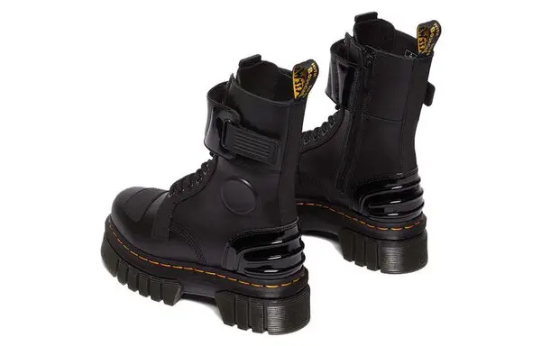 Dr. Martens Audrick 10-eye Alternative Leather Lace Up Boots