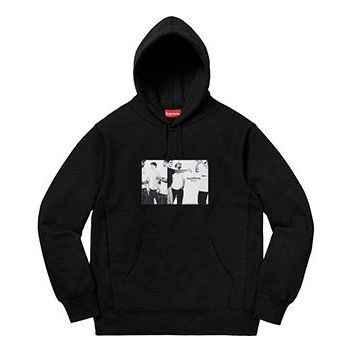 Supreme Ss19 Classic Ad Hooded Sweatshirt - Black