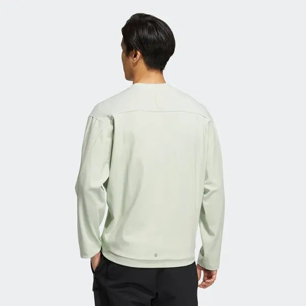 Adidas Wj Prem Crewswt Logo Long Sleeve Sweatshirt