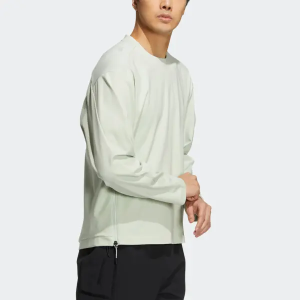 Adidas Wj Prem Crewswt Logo Long Sleeve Sweatshirt - Default Colorway