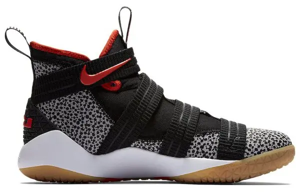 Nike Lebron Soldier 11 'safari' High-top Sneakers - Black