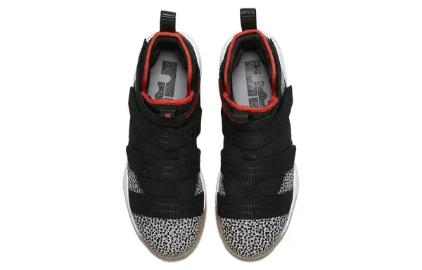 Nike Lebron Soldier 11 'safari' High-top Sneakers - Black