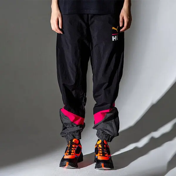 PUMA X Helly Hansen Track Pants 'black White Red